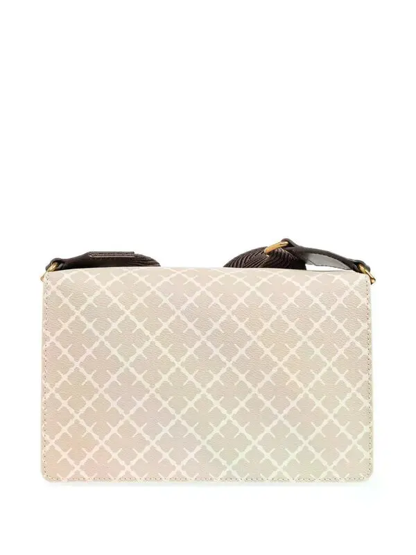 BY MALENE BIRGER Loenna Monogrammed Shoulder Bag - Neutrals
