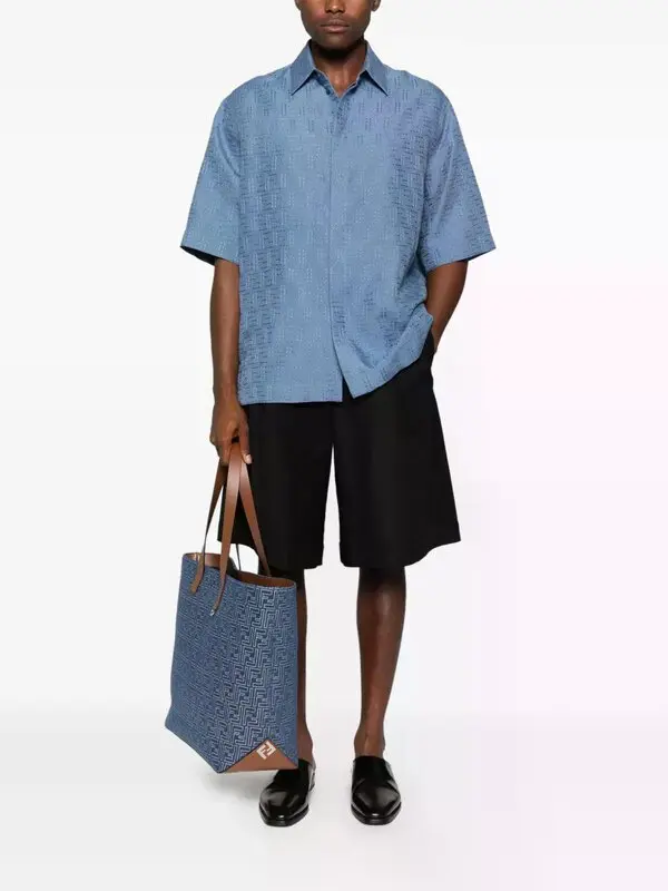 Fendi Linen Blend Shirt