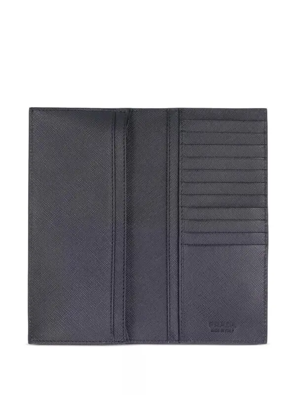 Prada Saffiano Leather Document Holder - Black