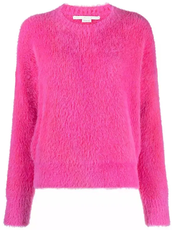 Stella McCartney Long-sleeved Textured Jumper