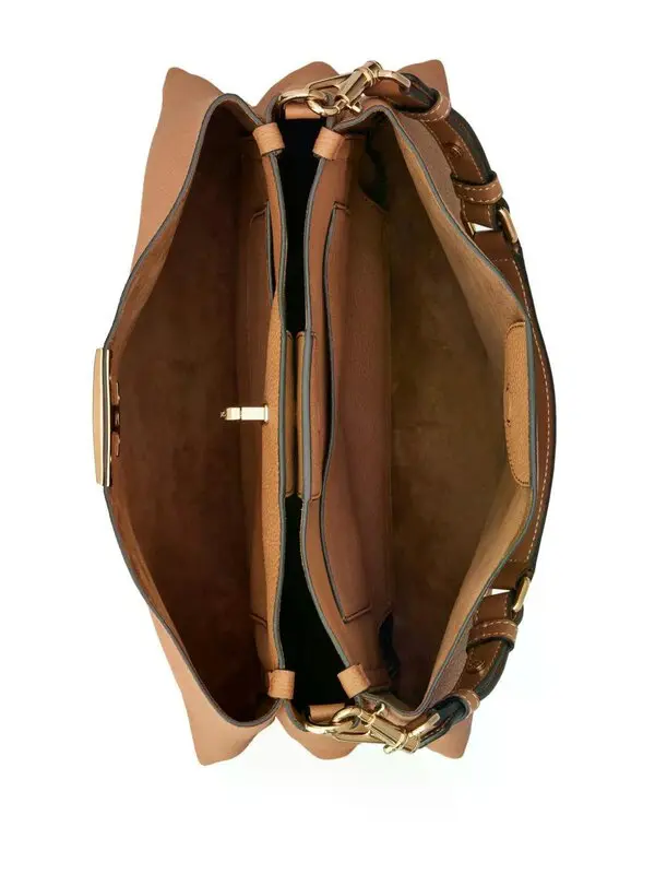 TOD'S T Timeless Leather Tote Bag