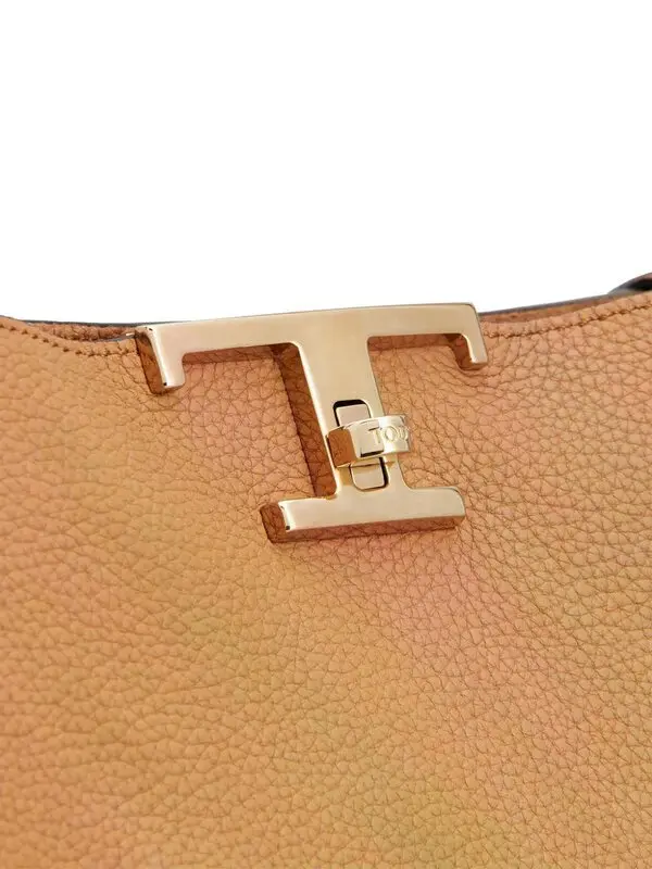 TOD'S T Timeless Leather Tote Bag