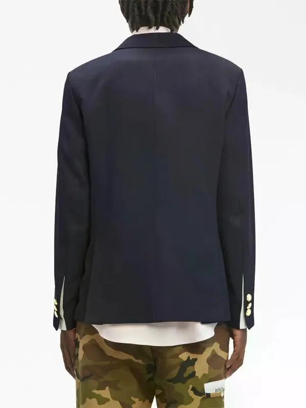 Palm Angels Sartorial Tape Button-up Blazer