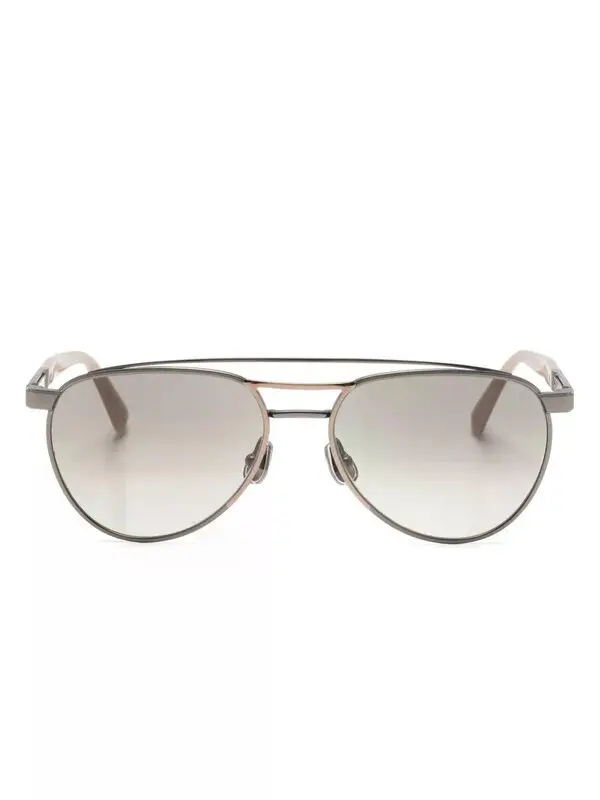 Brunello Cucinelli Pilot-frame Sunglasses