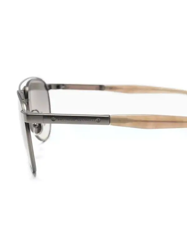 Brunello Cucinelli Pilot-frame Sunglasses