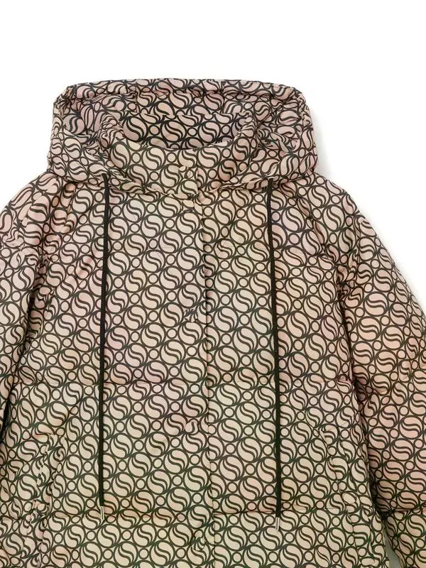 Stella McCartney S-wave Hooded Puffer Jacket