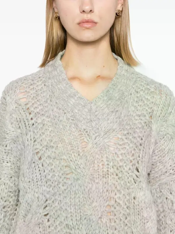 Ermanno Scervino Chunky Cable-knit Jumper