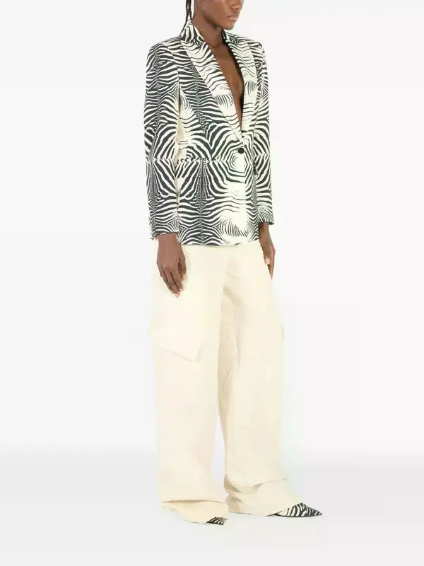 Roberto Cavalli Tiger-print Blazer