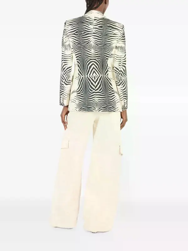Roberto Cavalli Tiger-print Blazer