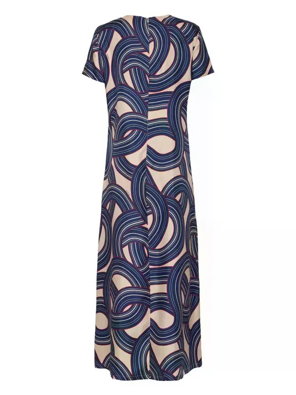 La DoubleJ Swing Maxi Dress - Blue