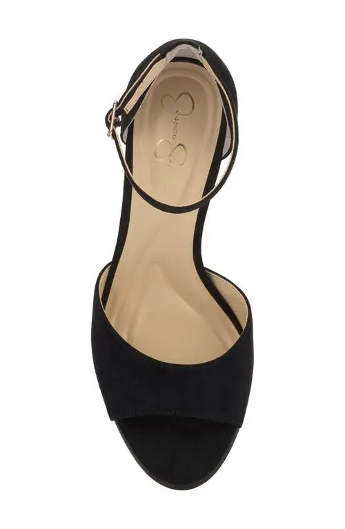 Jessica Simpson Sohilea Platform Sandal - Black Supmcs