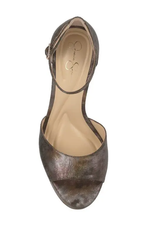 Jessica Simpson Sohilea Platform Sandal - Metallic