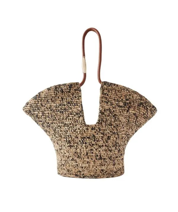 Zimmermann - Goldentime Medium Raffia Tote