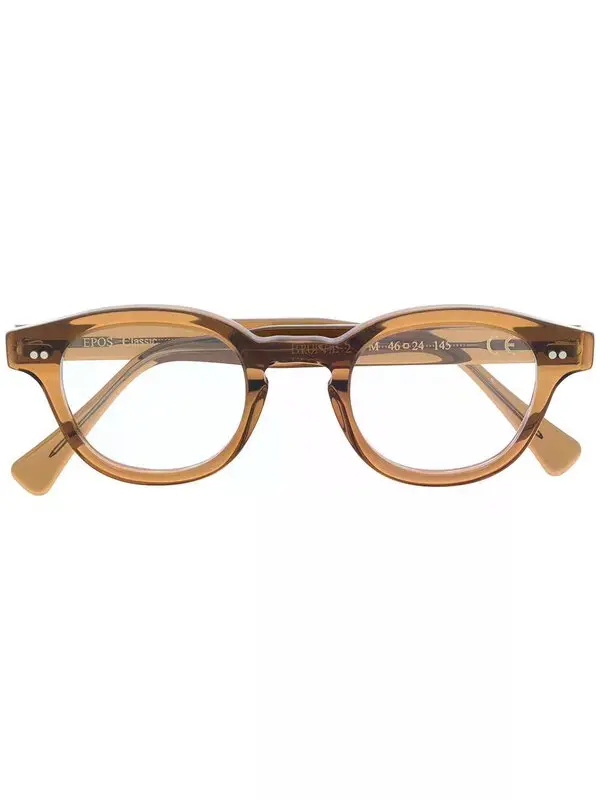 EPOS Bronte Round-frame Glasses - Neutrals