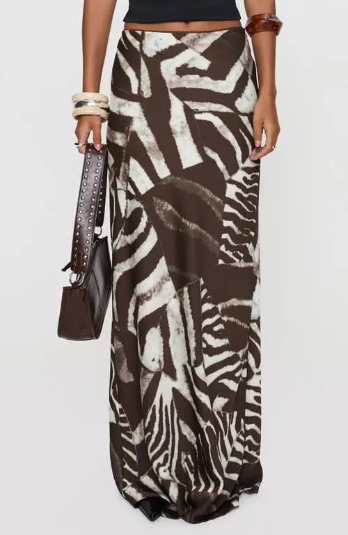 Princess Polly Rowana Print Maxi Skirt - Multi
