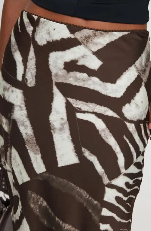 Princess Polly Rowana Print Maxi Skirt