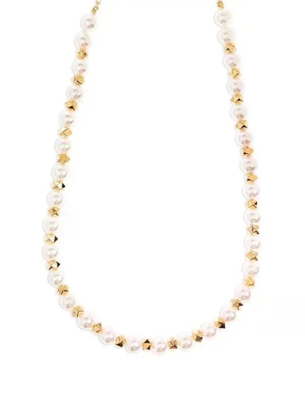 Dsquared2 Faux-pearl Necklace With -tone Beads