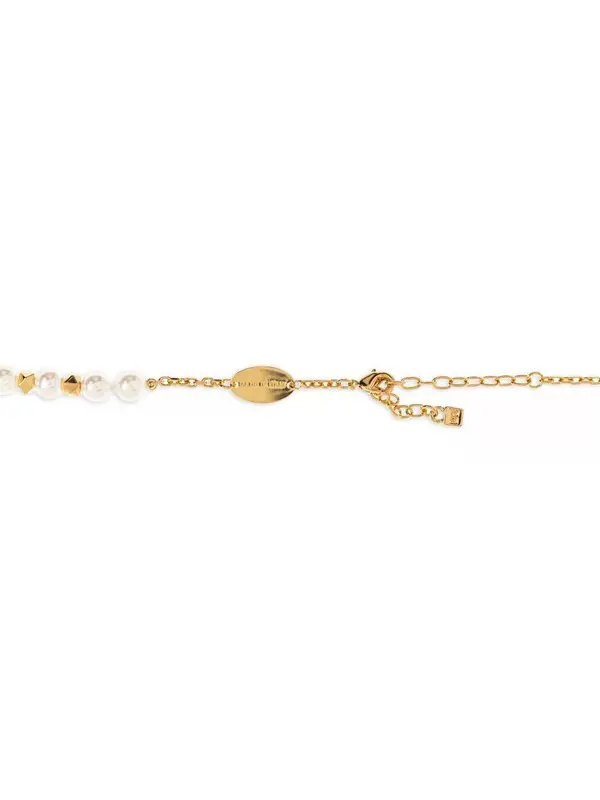 Dsquared2 Faux-pearl Necklace With -tone Beads