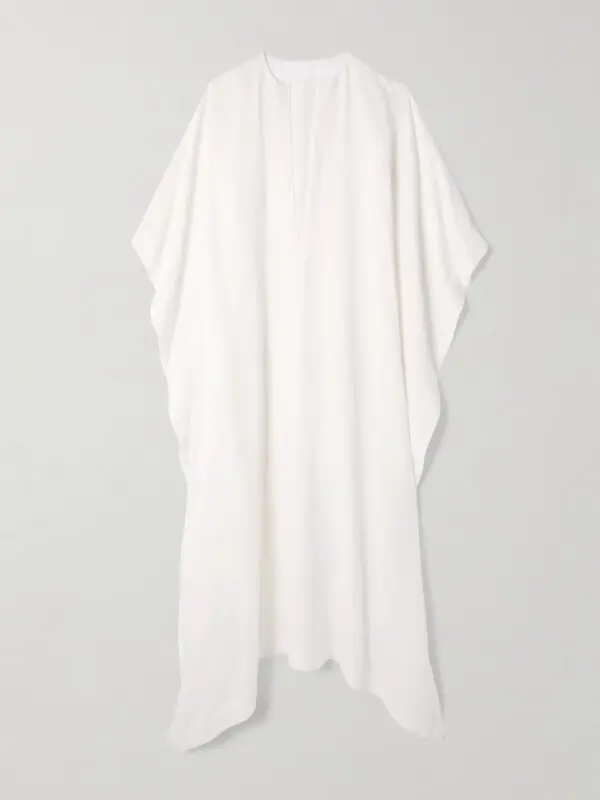 Alaïa Crepe Maxi Dress - White