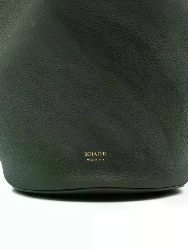 Khaite Small Lotus Tote Bag - Green