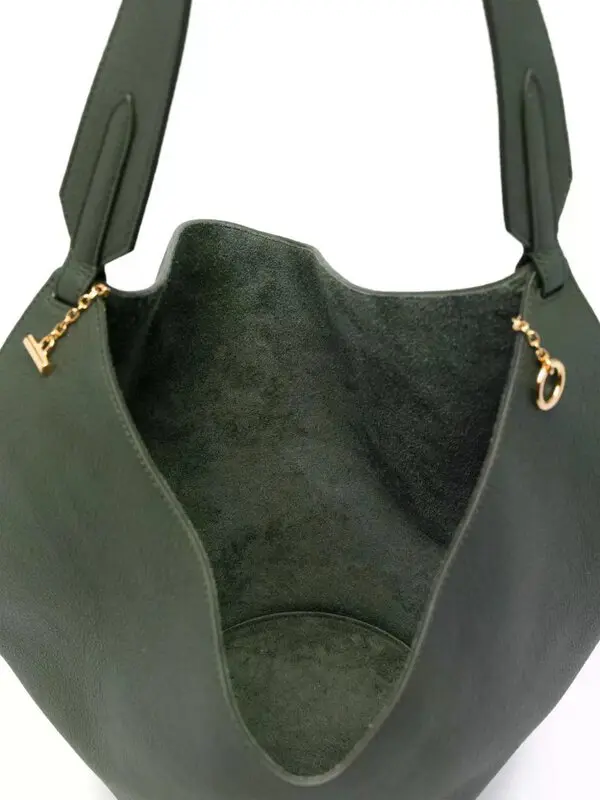 Khaite Small Lotus Tote Bag - Green