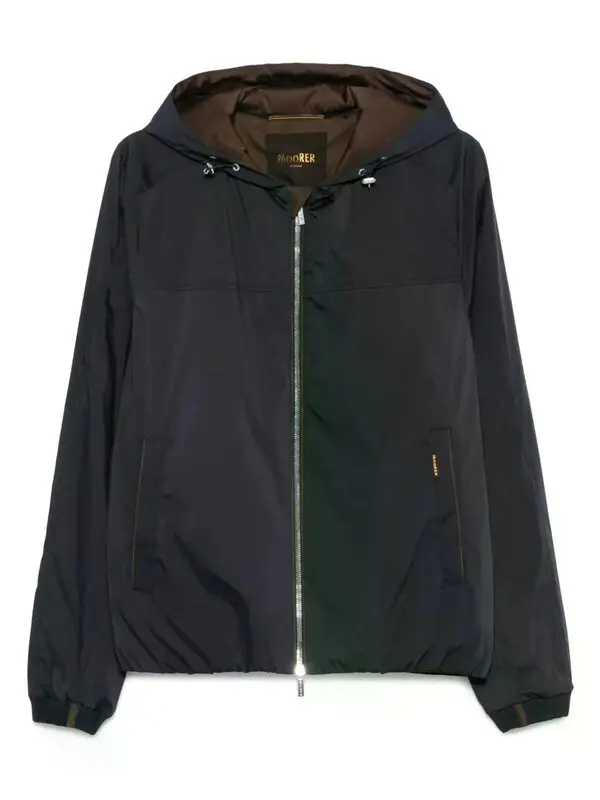 MOORER Two-tone Jacket - Blue