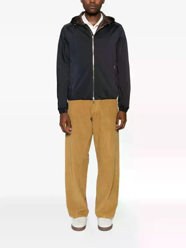 MOORER Two-tone Jacket - Blue