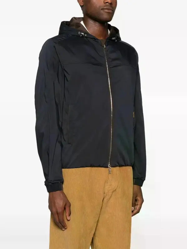 MOORER Two-tone Jacket - Blue