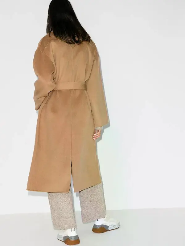 Nanushka Alamo Belted Midi Coat