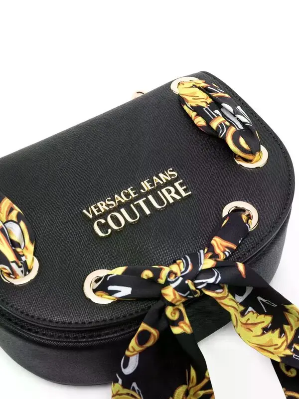 Versace Scarf-detail Crossbody Bag
