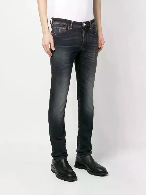 BILLIONAIRE Logo-patch Super Straight Jeans