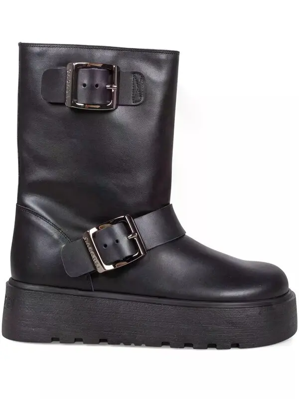 Casadei Calf Leather Mid-calf Boots