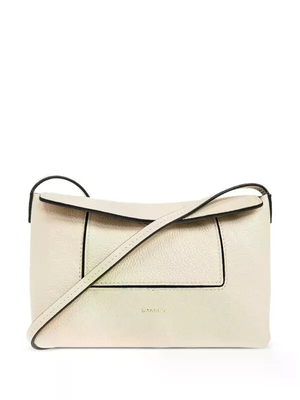 WANDLER Penelope Leather Crossbody Bag - Neutrals