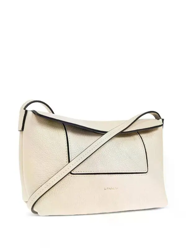 WANDLER Penelope Leather Crossbody Bag - Neutrals