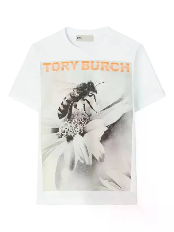 Tory Burch Printed T-shirt - White