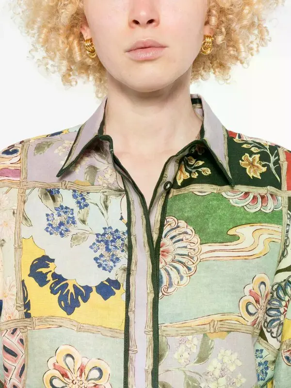 ALEMAIS Bianca Printed Shirt
