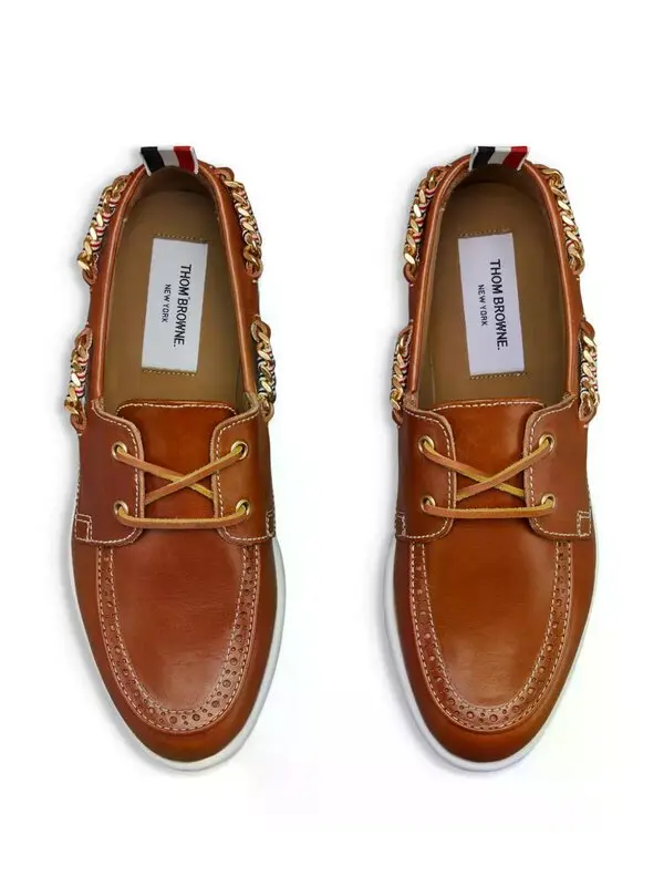 Thom Browne Chain-link Derby Shoes