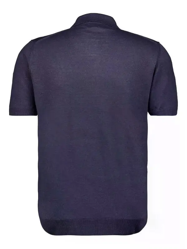 120% Lino Linen Top - Blue