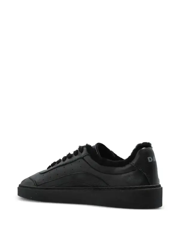 Dsquared2 Rider Leather Low-top Sneakers - Black