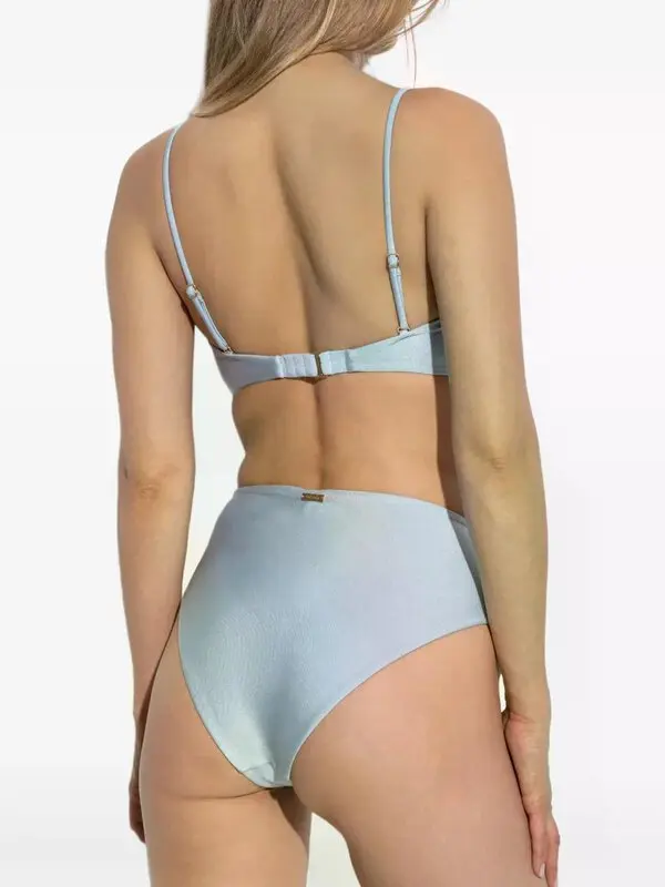 Cult Gaia Oswin Knotted Bandeau Bikini Top