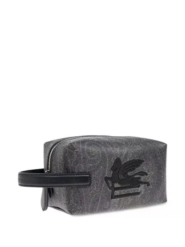 Etro Paisley-patterned Pouch - Grey