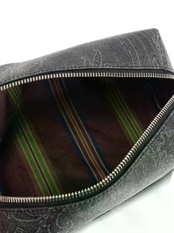 Etro Paisley-patterned Pouch - Grey