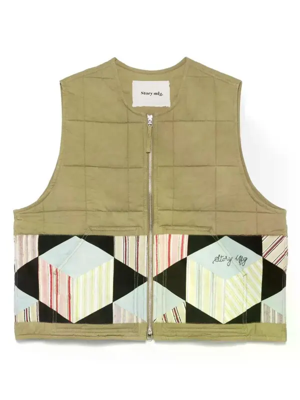 STORY MFG. Saturn Waistcoat - Green