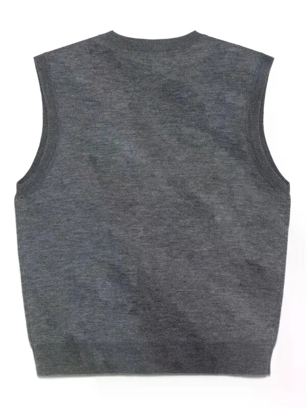 A.p.c. Virgin Wool Vest - Grey