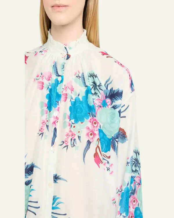 Alix Of Bohemia Poet Berry Jackfruit Blouse