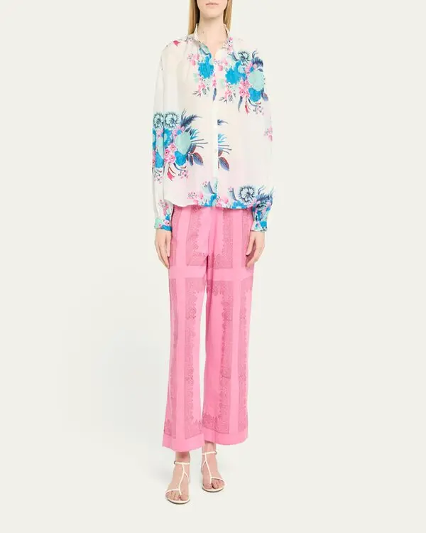 Alix Of Bohemia Poet Berry Jackfruit Blouse