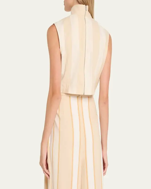 MARRAKSHI LIFE Cropped Turtleneck Top