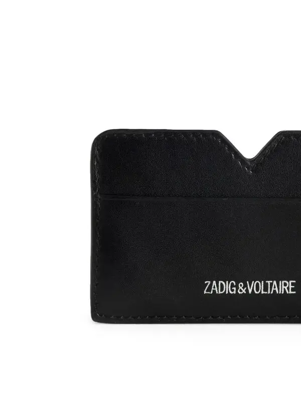 Zadig&Voltaire Logo-embroidered Card Holder