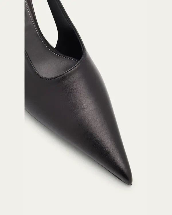 TOTEME Leather Slingback Pumps