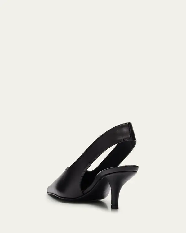 TOTEME Leather Slingback Pumps